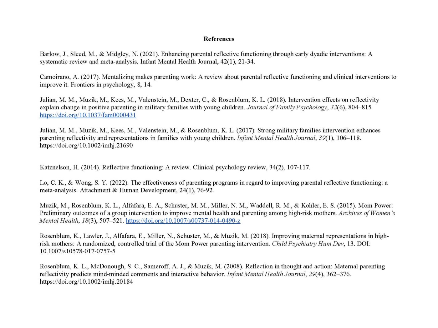 IMH-HV Poster Presentation - Zero to Thrive